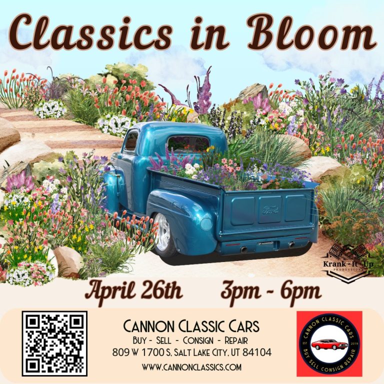 Classics in Bloom Car Show - Utah Car Culture
